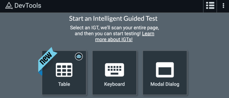 Introducing Intelligent Guided Testing for Data Tables | Deque