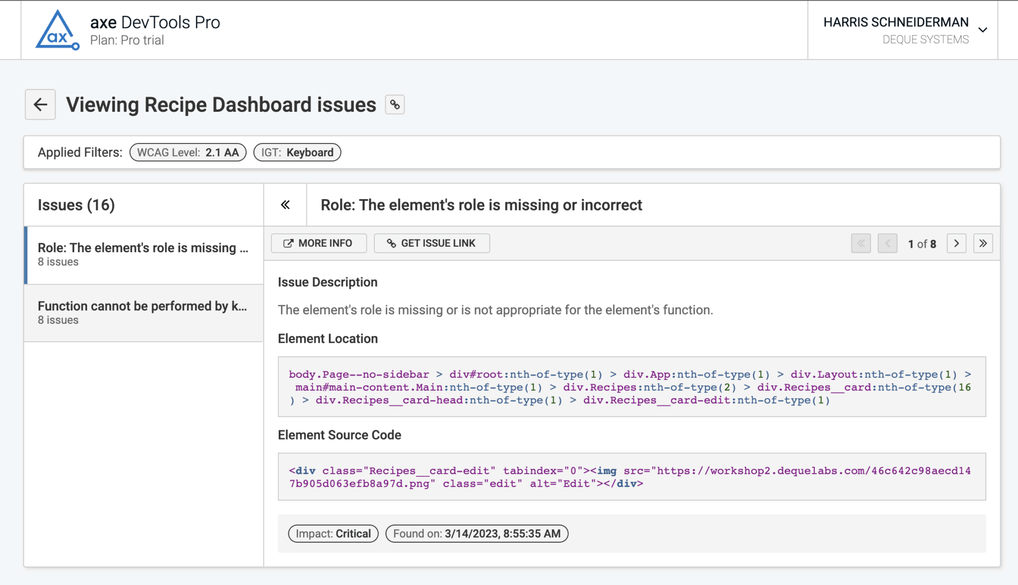 Axe DevTools Extension Update: New “Share Test Record” Feature | Deque