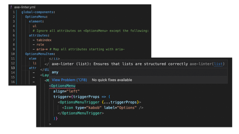 axe DevTools Accessibility Linter | Deque