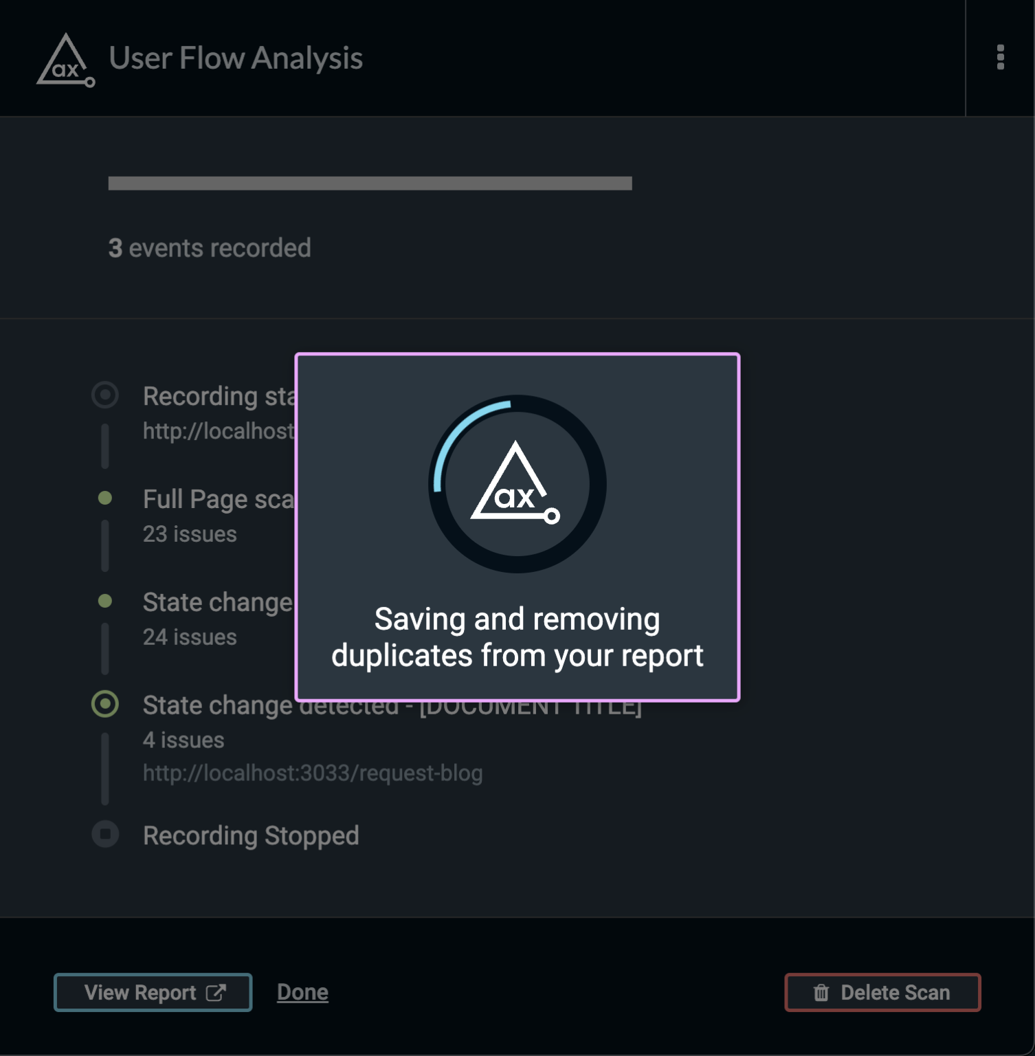 Introducing The New Axe Devtools Extensions User Flow Analysis Feature